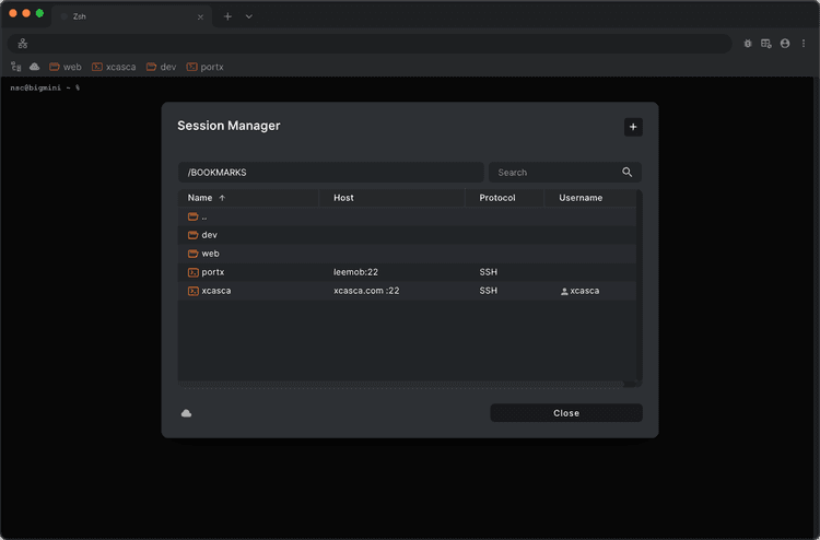 Xcasca - SSH & SFTP Client